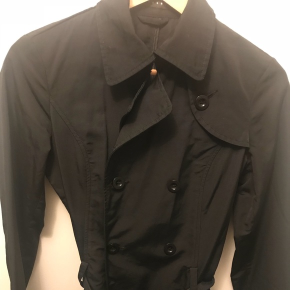Sisley | Jackets & Coats | Sisley Rain Coat With Sash Size M | Poshmark